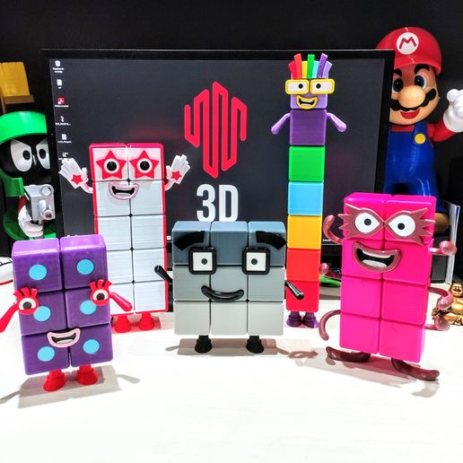 🔢 Numerblocks・ 3D File for ・Cults