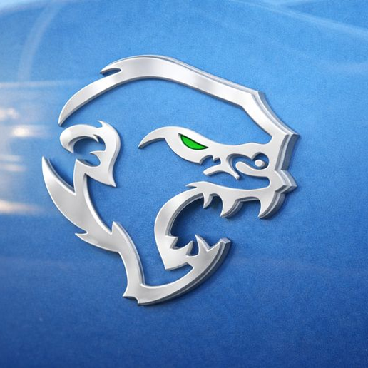 🦍 Gorilla Dodge Charger Emblem・ STL File for 3D printing and CNC ...