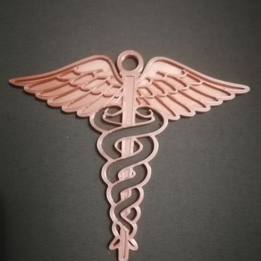 💊 Caduceus・ STL File for ・Cults