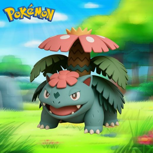 mega venusaur art