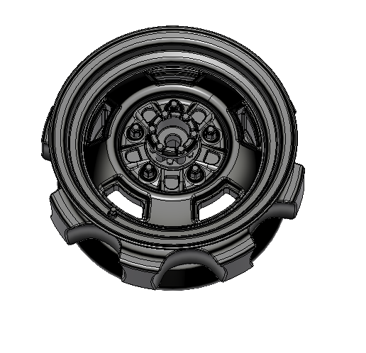 STL file FOR_WPL_RC_C74_WHEELS_SUZUKI_SJ30DESIGN 🚁 ・Model to download ...