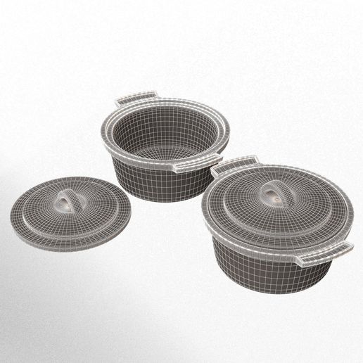 3D file Cooking Pot 🍳 ・3D printing model to download・Cults