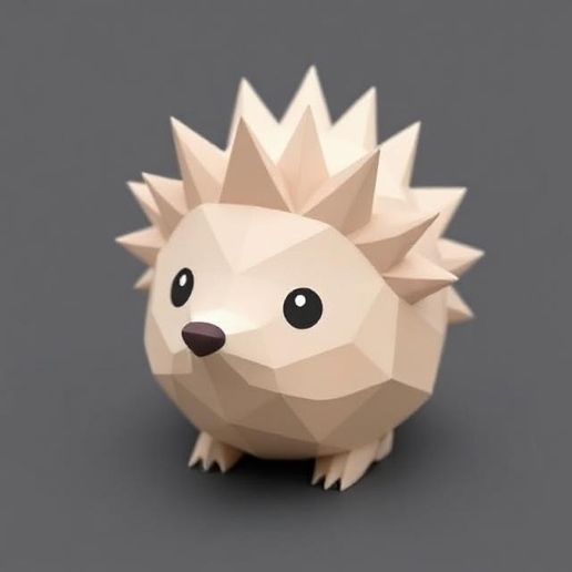 🦔 Hedgehog・ STL File for 3D printing・Cults