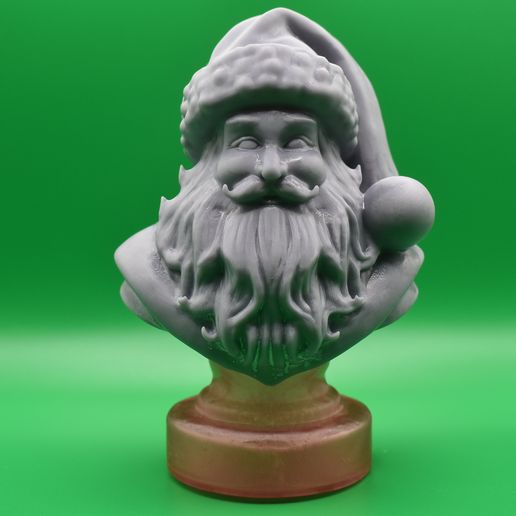 Archivo STL Santa Claus Bust 🎅 ・Objeto para impresora 3D para descargar ...