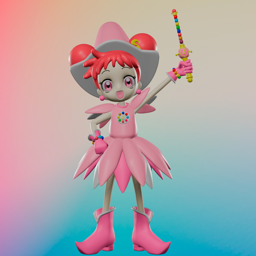 STL file DOREMI FIGURE ANIME 🇯🇵 ・3D printing template to download・Cults