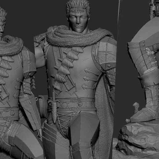 💬 Guts - Berserk・ 3D File for ・Cults