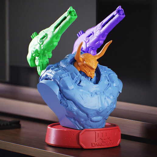 👤 Atlan Mech Bust from Doom The Dark Ages - Atlan Mech Bust from Doom ...