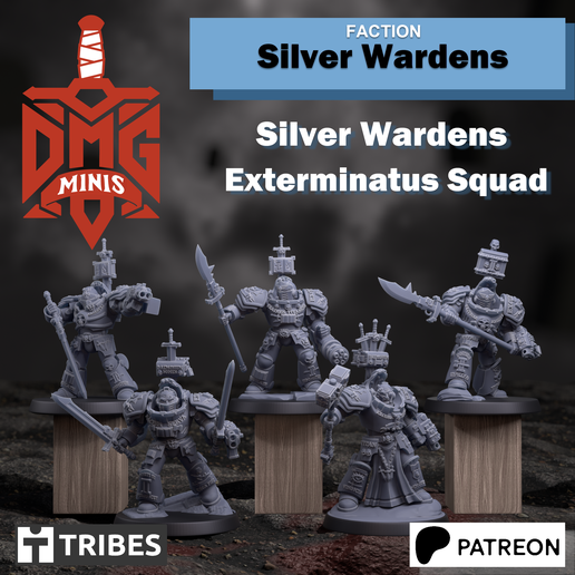 🧢 Silver Wardens CAP Kit 2・ 3D File for 3D printing・Cults