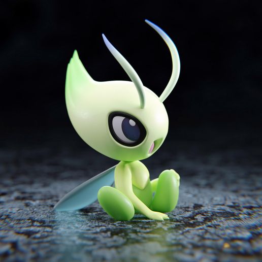 🐉 Pokemons - Celebi・ STL File for 3D printing・Cults