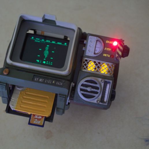 👦 Pip Boy 2000 MK VI・ STL File for 3D printing・Cults