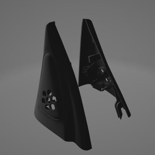 🚗 mercedes w208 tweeter cover・ STL File for 3D printing・Cults