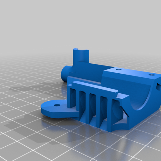 Download free STL file base with support wire and bltouth • 3D printer ...