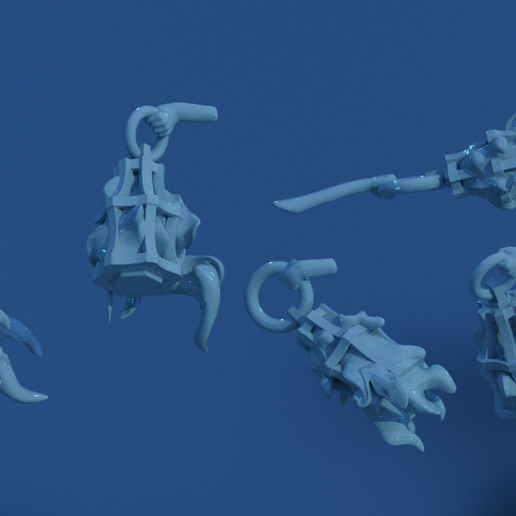 ⚔ Nighthaunt Hexwraith conversion kit・Free STL File for ・Cults