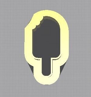 🧊 Ice cream popsicle cutter・ STL File for 3D printing・Cults