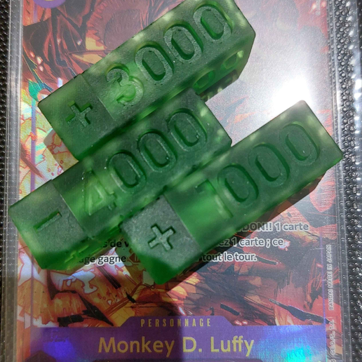 🎲 Power Token One Piece TCG・Kostenlos STL Datei für 3D-Druck・Cults