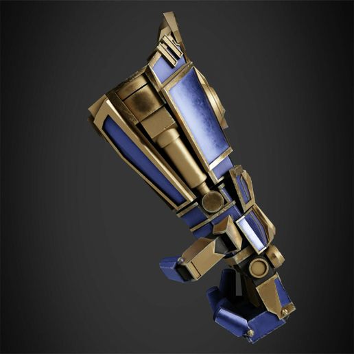 🔨 Arcane Vi Atlas Gauntlet for Cosplay・ STL File for 3D printing・Cults