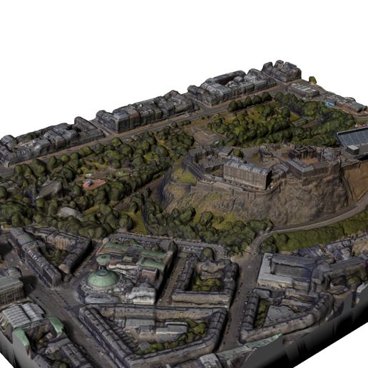 🏴󠁧󠁢󠁳󠁣󠁴󠁿 Photogrammetry Model of Edinburgh・ STL File for ・Cults