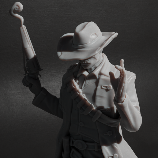 🎨 Ghoul | Fallout fan art・Free STL File for 3D printing・Cults