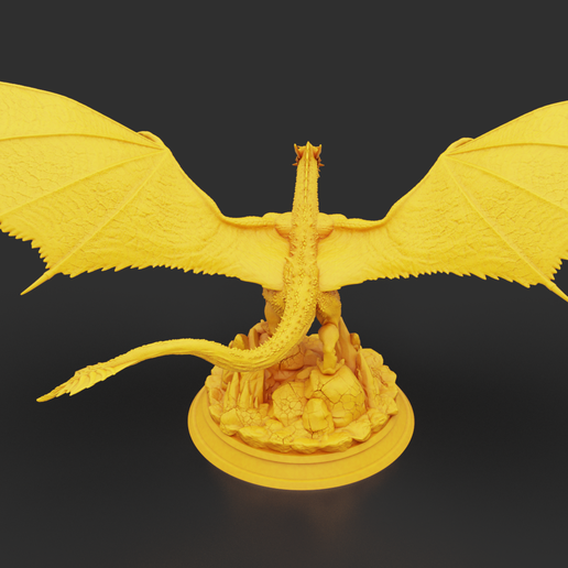 🏠 Sunfyre - House of the dragons・ STL File for 3D printing・Cults