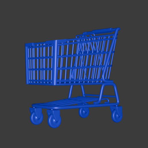 3D file SHOPPING CART STL 🛒 ・Design to download and 3D print・Cults