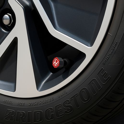 🛞 Stylish H Logo Tire Valve Caps – 3D Printable Custom Air Covers・ STL ...