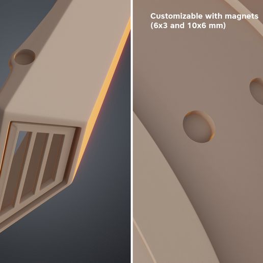 🪖 Helldivers 2 Customizable Helmet Collection (B-01, DP-11, DP-40)・ 3D ...