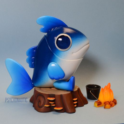 🐠 Fishy BJD・ 3D File for 3D printing・Cults