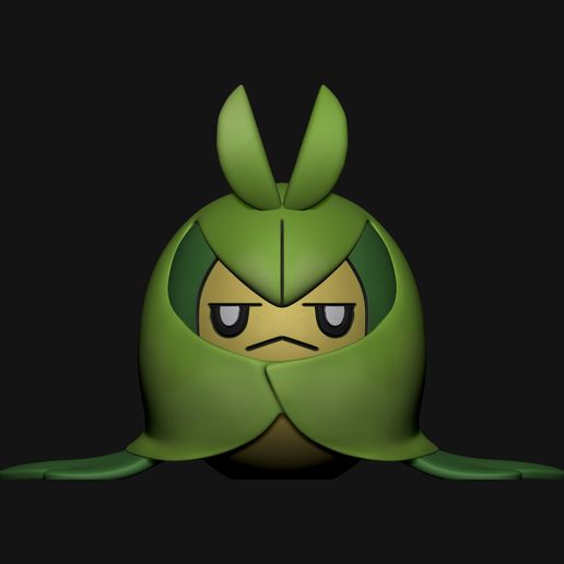 🐉 Pokemon - Swadloon・ STL File for 3D printing・Cults
