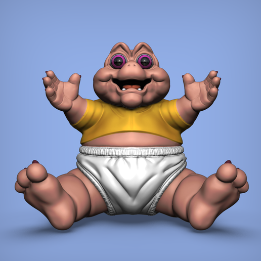 🦖 Dinosaur - Baby Dyno - Baby Dinosaur 90s tv show・ STL File for 3D ...