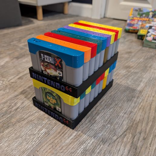 🏷️ Nintendo 64 (N64) Cartridge Label - Pokemon Stadium 2・ STL File for ...