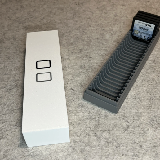 📦 Cartridge game storage box for Nintendo DS 3DS・ STL File for 3D ...