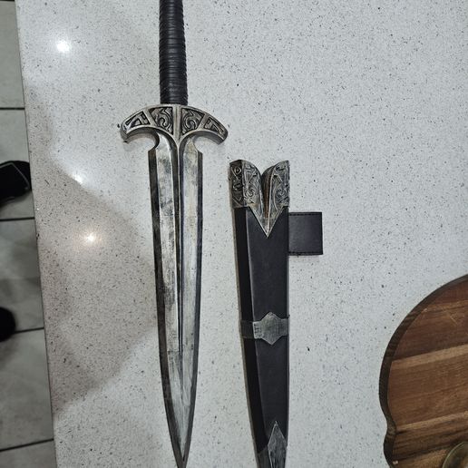 3D print Skyrim steel dagger • made with Ender 3 v2・Cults