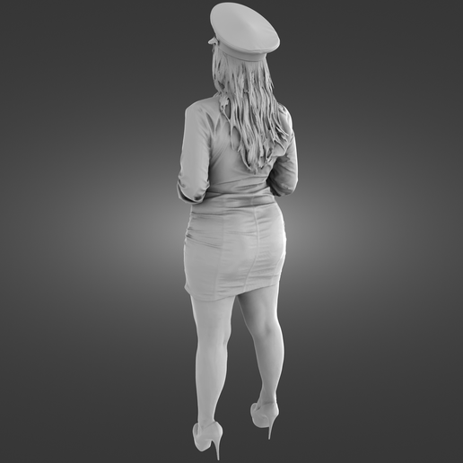 🫦 SFW Sexy train conductor・ STL File for 3D printing・Cults