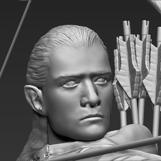 🧝 Legolas The Lord of the Rings for 3D printing・ STL File for 3D printing・Cults