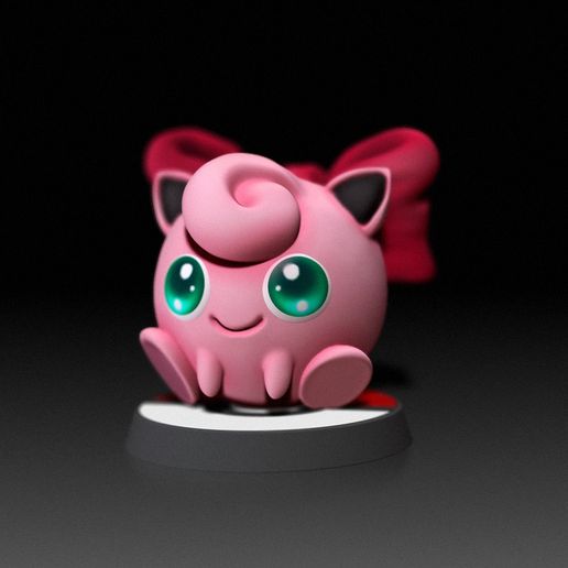 🎨 Jigglypuff - FAN ART - POKÉMON FIGURINE - 3D PRINT MODEL・ STL File ...