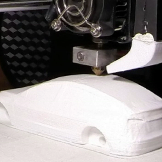 3D printed tesla model 3・made with anet a8・Cults