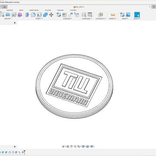 🪙 Till coin・Free STL File for 3D printing・Cults