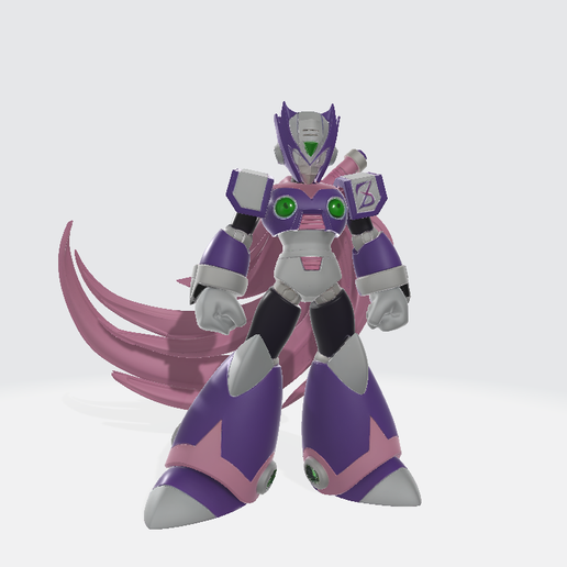 👨 Mega Man X Zero Nightmare Pose 1・ STL File for 3D printing・Cults