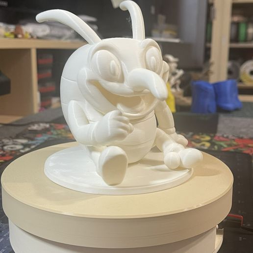 🐛 Cartoon-Style Tick Caricature・Free STL File for 3D printing・Cults