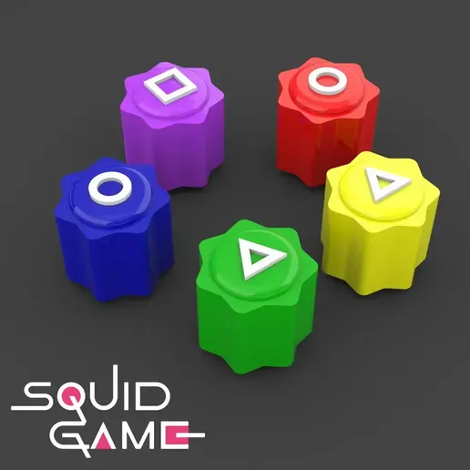 STL file GONG-GI from Squid game 🦑 ・3D printer design to download・Cults