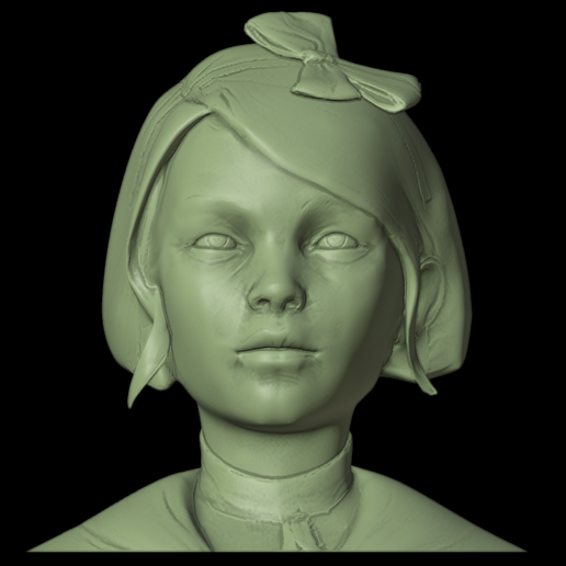 👸 Princess Emily Dishonored Head sculpt 3d printing / 3d printable・ STL ...