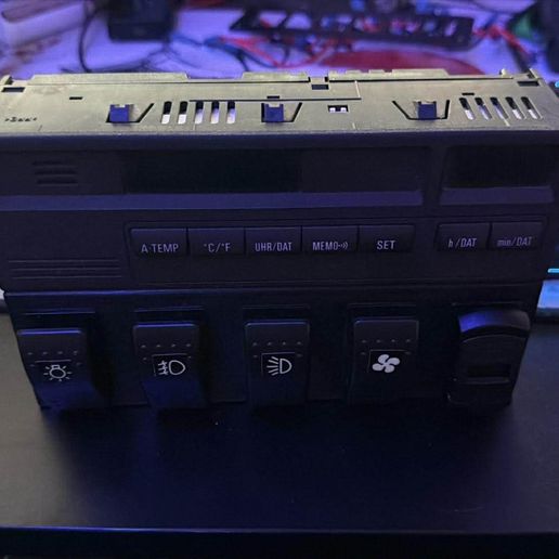 🛞 BMW E36 Switch panel.・ STL File for 3D printing・Cults