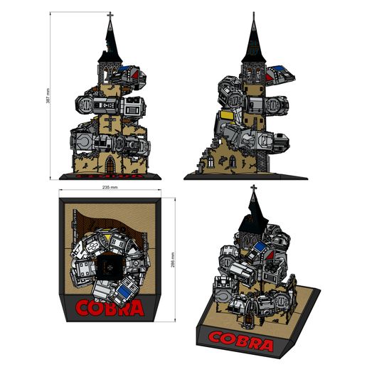 🐢 COBRA VESSEL - COBRATURTLE - TRANSFORMABLE AND ULTRA-DETAILED - WITH ...