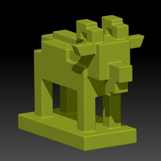 🐐 minecraft goat FREEEEEEE・Free STL File for 3D printing・Cults