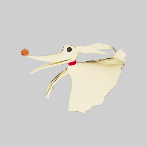 🎄 Zero Nightmare Before Christmas・Free STL File for 3D printing・Cults
