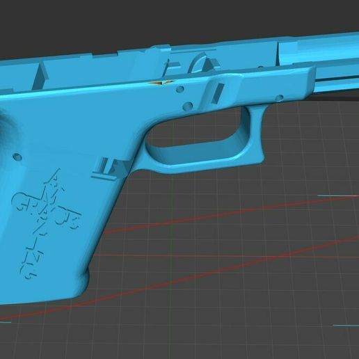 Cross Glock 19・ STL File for 3D printing・Cults