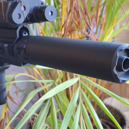 🔫 SOCOM556 RC2 and RC Suppressor Replicas・ STL File for 3D printing・Cults