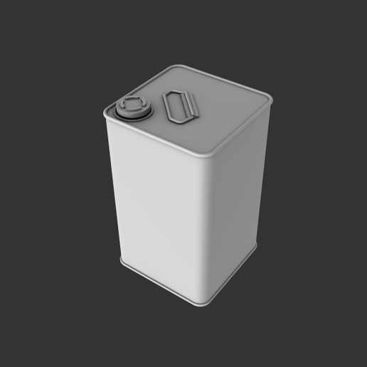 🥫 British 2 and 4 Gallon Flimsy Can 1/72・Free STL File for 3D printing ...