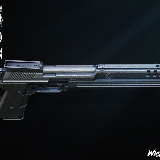 🎬 WICKED MOVIES ROBOCOP GUN: TESTED AND READY FOR 3D PRINTING・ 3D File ...