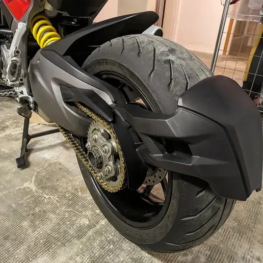 💂 Rear Chain Guard Upgrade for Ducati Multistrada 1260 / 1200・Free STL ...